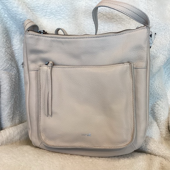 The Sak | Bags | The Sak Reyes Stone Leather New Small Zip Shoulder Bag ...